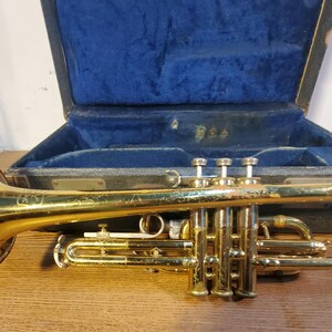 Selmer USA Bundy Cornet With Case. Watch Video Demo. Free Shipping - Etsy