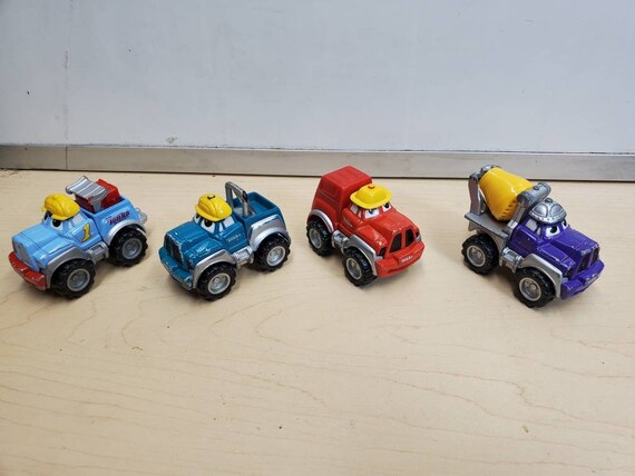4-disney Pixar Tonka Cars Die Cast Cars. Free Shipping - Etsy