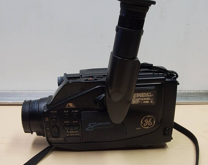 GE CG818 8mm Camcorder Video Camera Recorder. Working. Free Shipping - Etsy