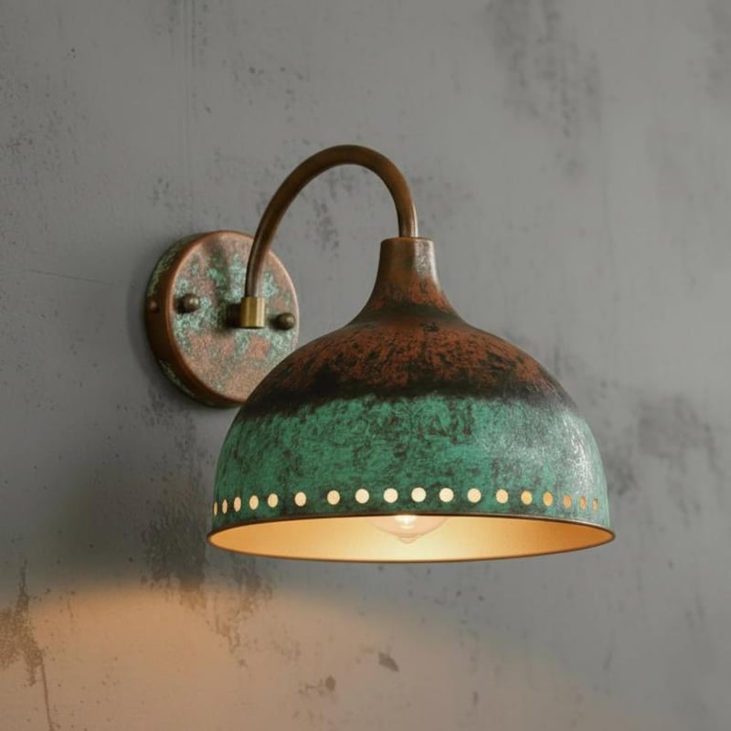 Copper Boho Lamp - Etsy