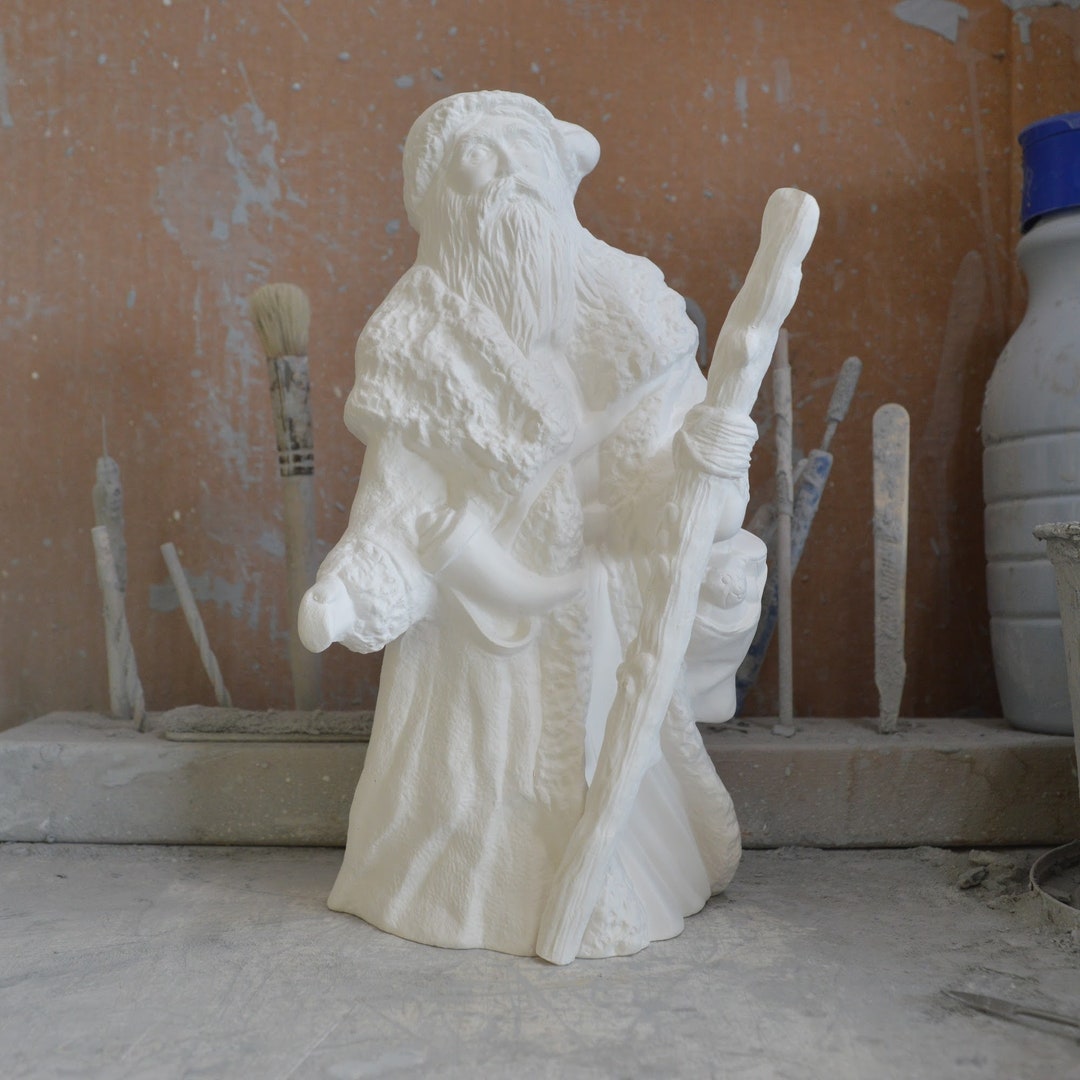 Ready to Paint Old World Irish Santa Kimple 2065 - Etsy