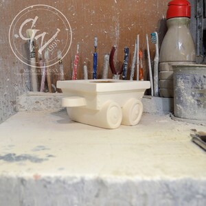 Ready to Paint - Choo Choo Train - Clay Magic - Etsy