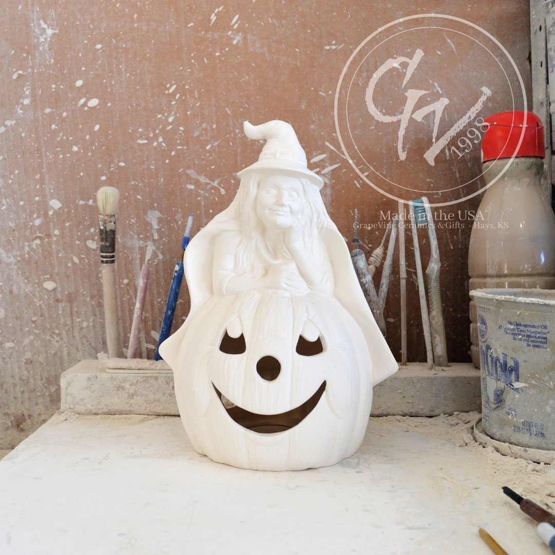 Ready to Paint - Zelda the Witch - Donas Molds D564 - Etsy