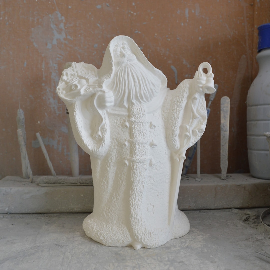 Ready to Paint - Santa With Staff and Bells - Gare 2367 - Etsy