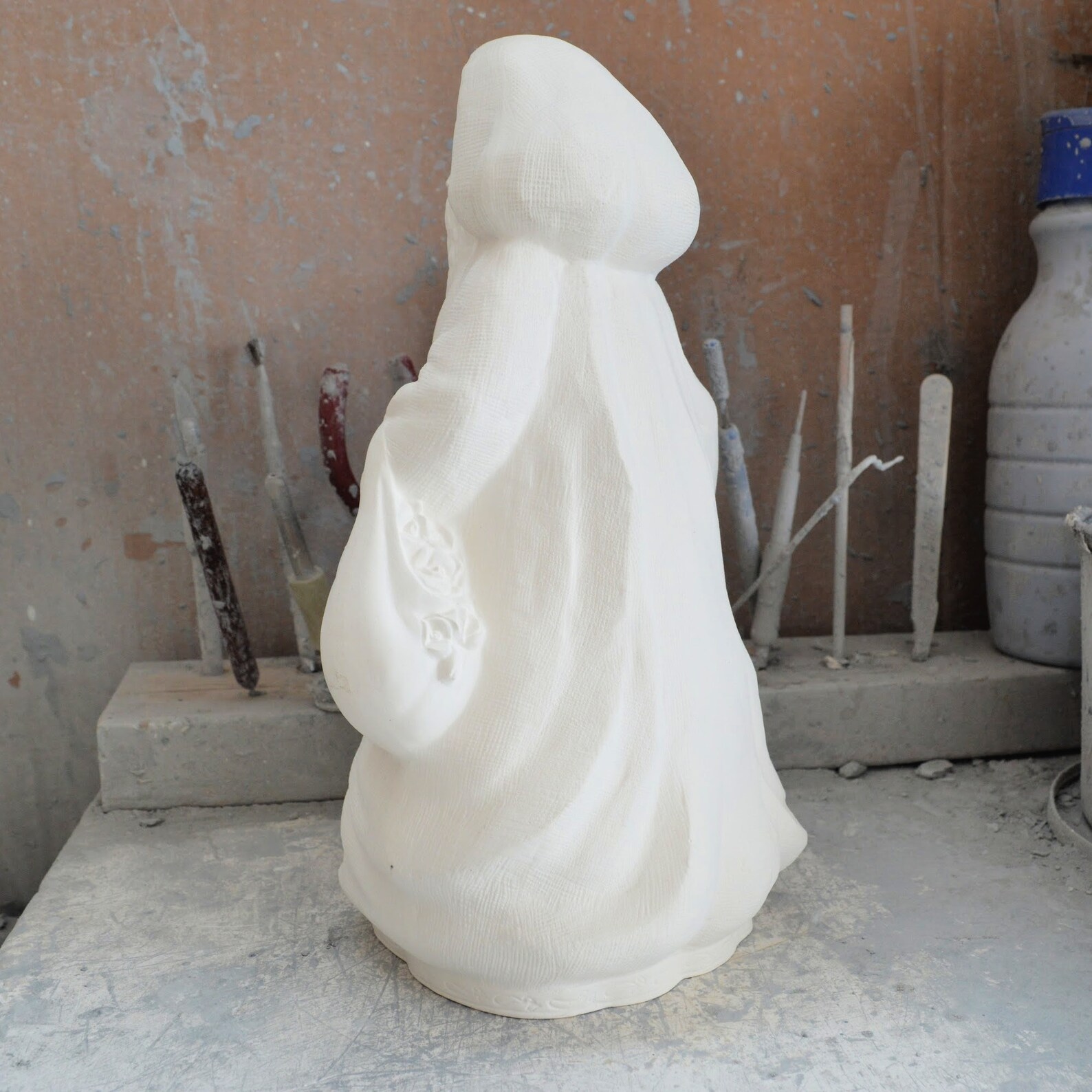 Ready to Paint -fantasy Santa - Kimple 1790 - Etsy