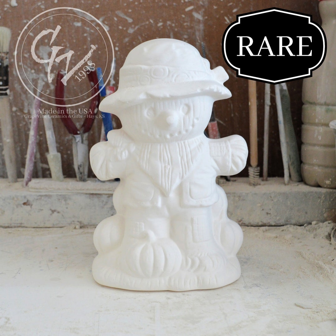 Ready to Paint - Sammy Scarecrow - Evergreen 26 - Etsy