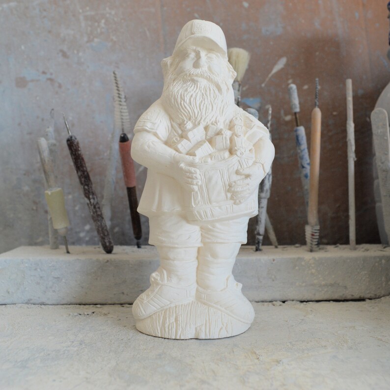 Ready to Paint - Postman Santa - Nowells 2035 - Etsy