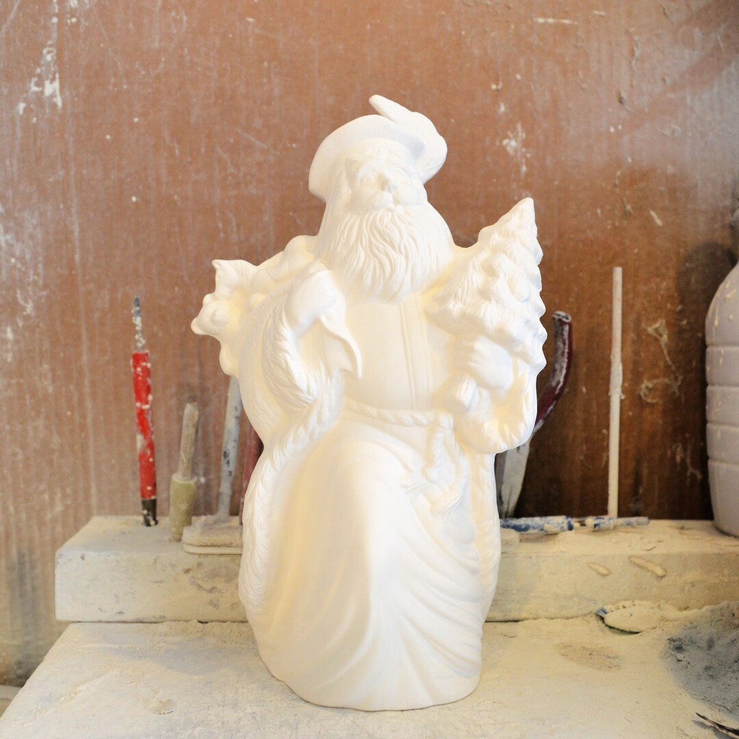 Ready to Paint - 11" German Santa - Kimple 1623 - Etsy