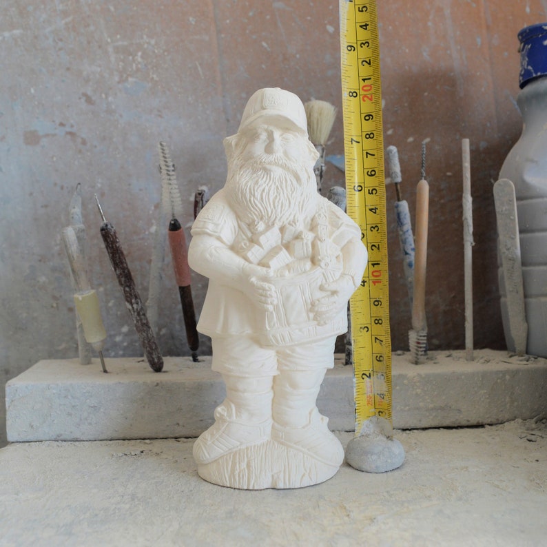 Ready to Paint - Postman Santa - Nowells 2035 - Etsy