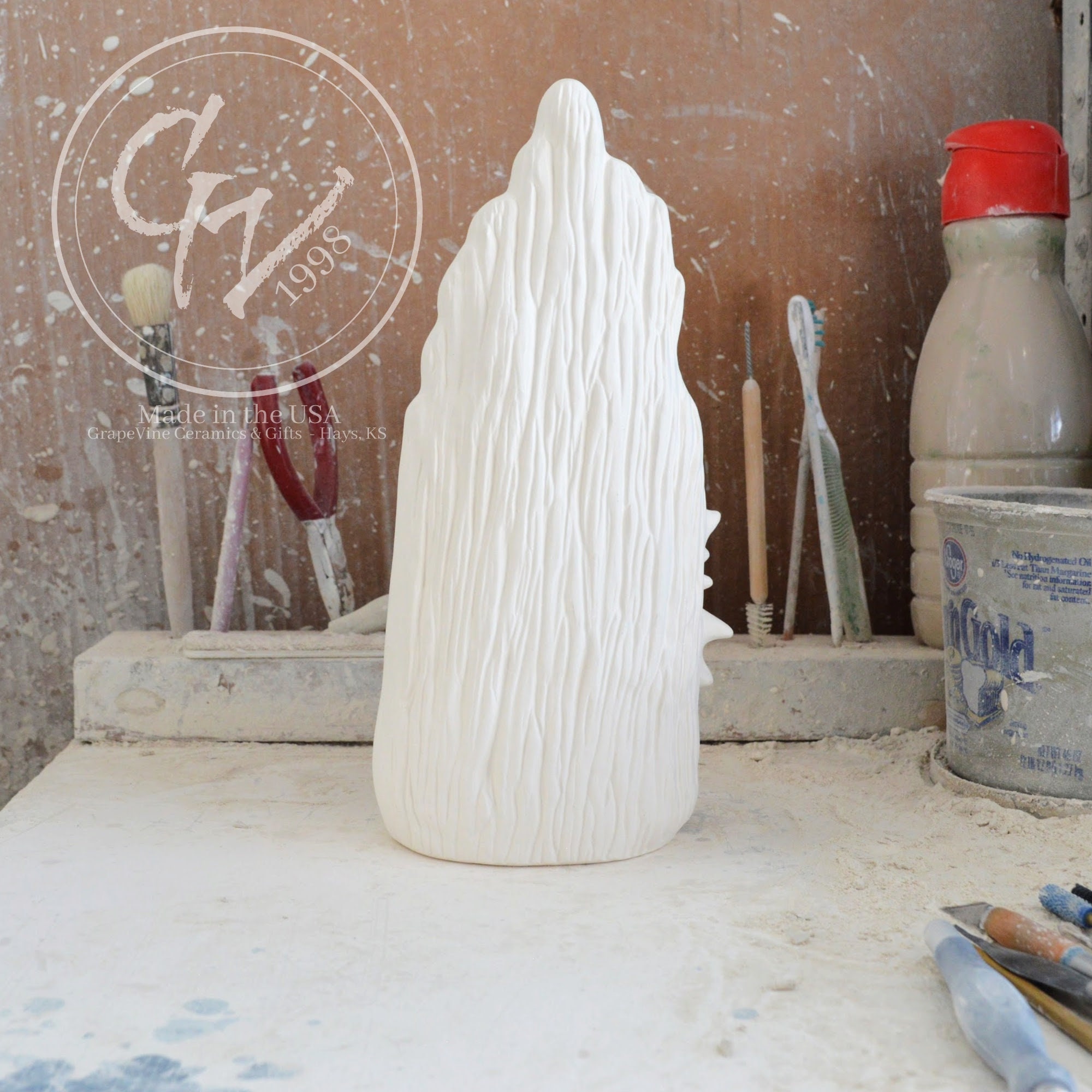 Ready to Paint -carved Santa Scene - Kimple 2134 RARE - Etsy