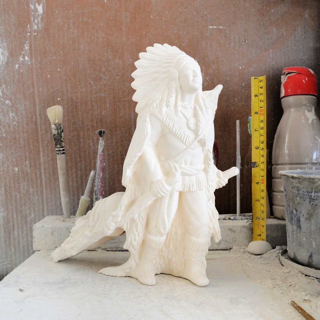 Ready to Paint - Native American Santa - Kimple 2429 - Etsy
