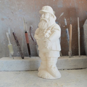 Ready to Paint - Postman Santa - Nowells 2035 - Etsy
