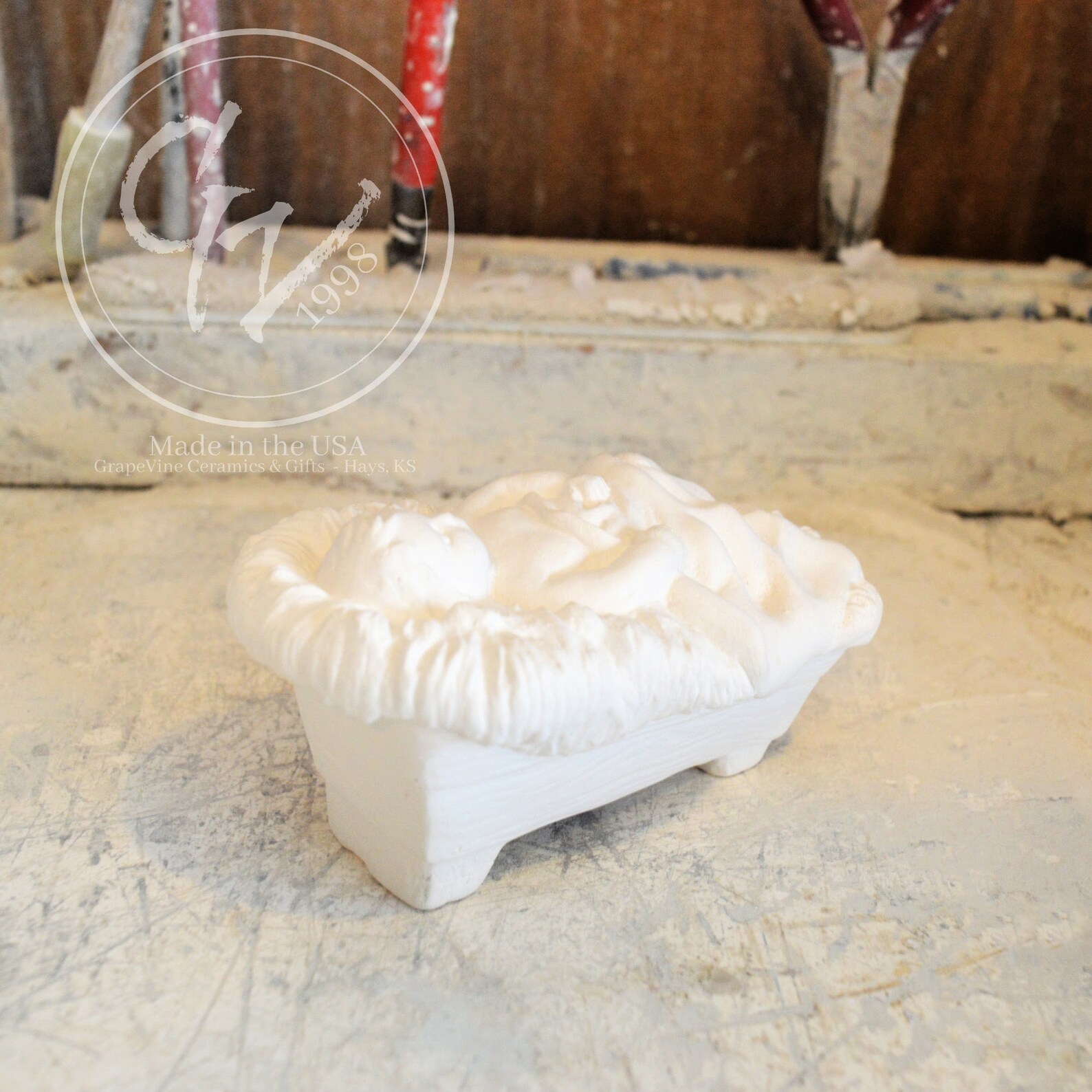 Ready to Paint - Adoring Santa - Kimple 2154-2155 - Etsy