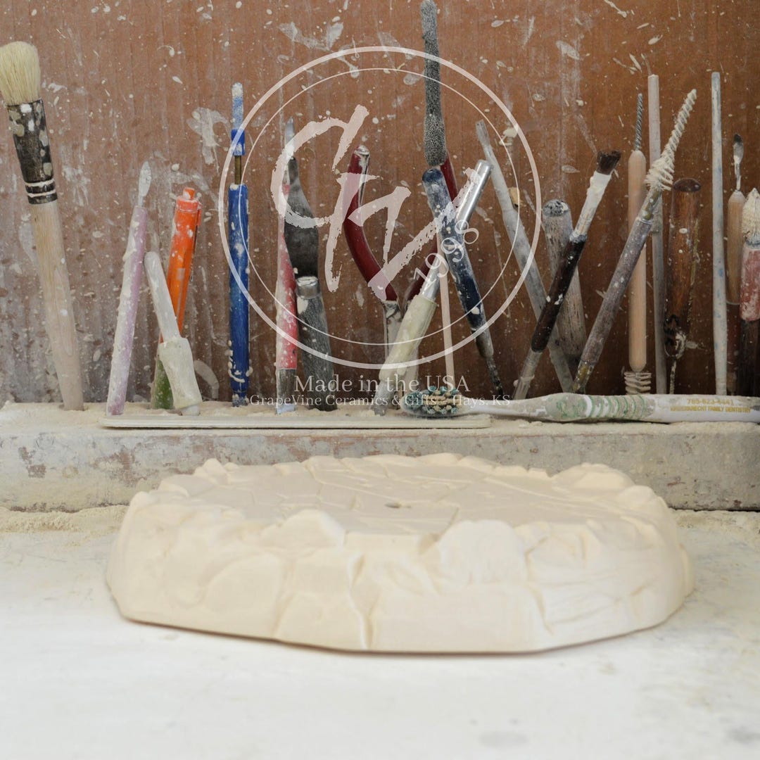 Ready to Paint - 7.5 Inch Rock Extension Base - Jay Kay 643 - Etsy