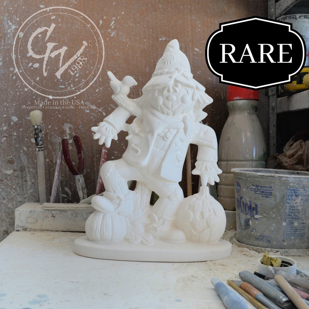 Ready to Paint - Scarecrow - Kimple 1763 - Etsy