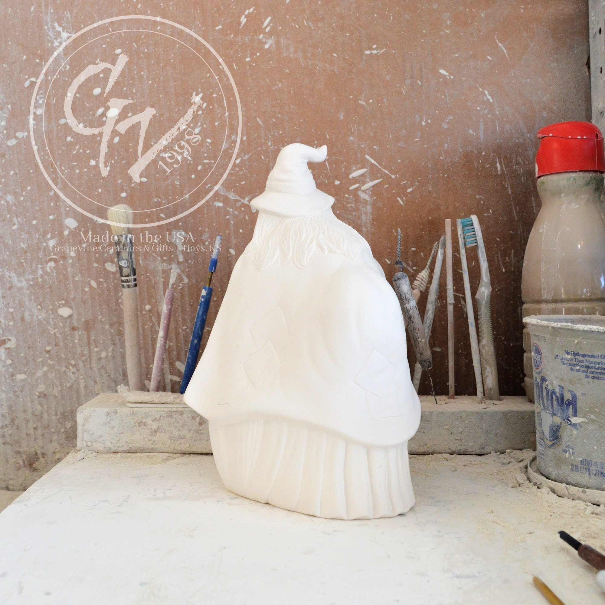 Ready to Paint - Zelda the Witch - Donas Molds D564 - Etsy
