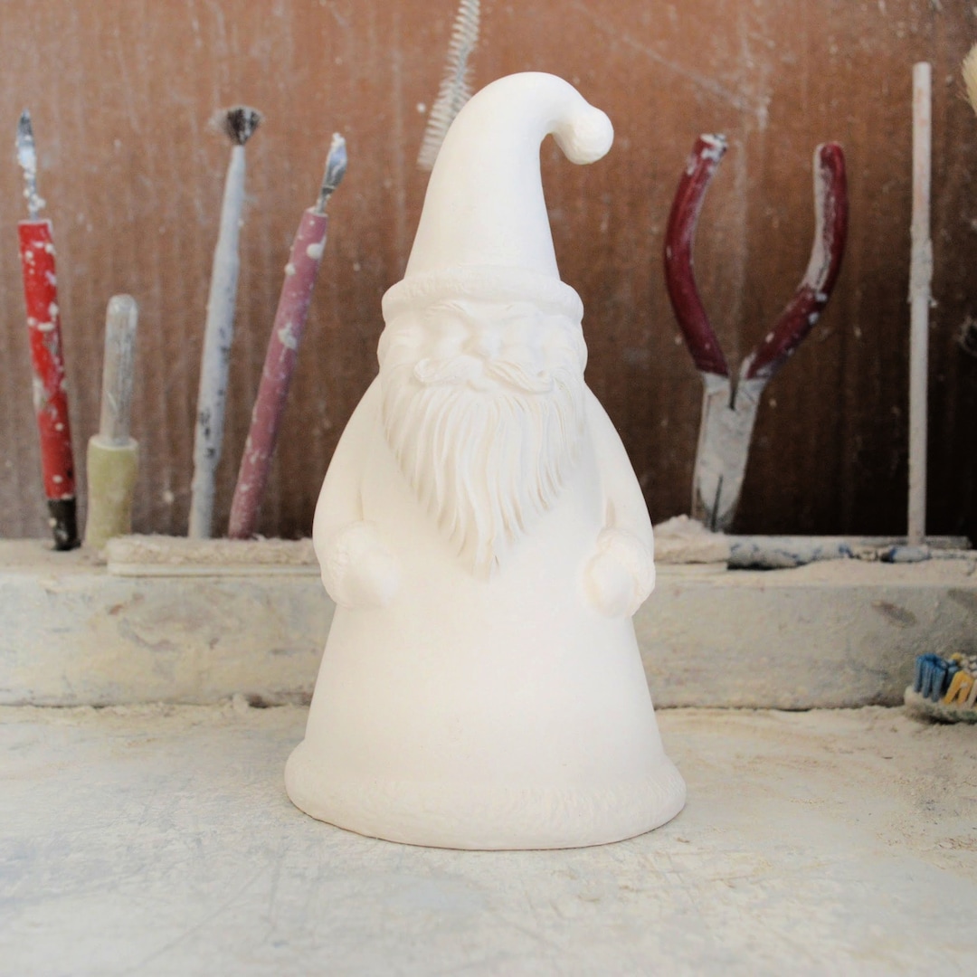 Ready to Paint - Santa Bell - Ceramichrome C2245 - Etsy