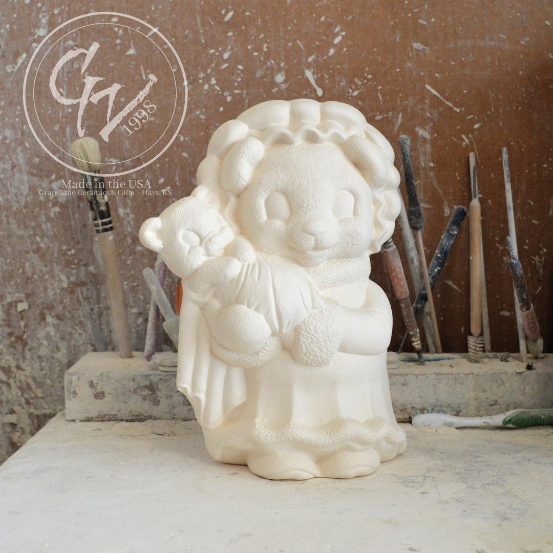Ready to Paint - Mama Bear - Ceramichrome C-3000 - Etsy