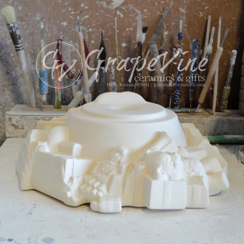 Ready to Paint - Toy Base for Atlantics A64 Tree - Atlantic A-977 - Etsy