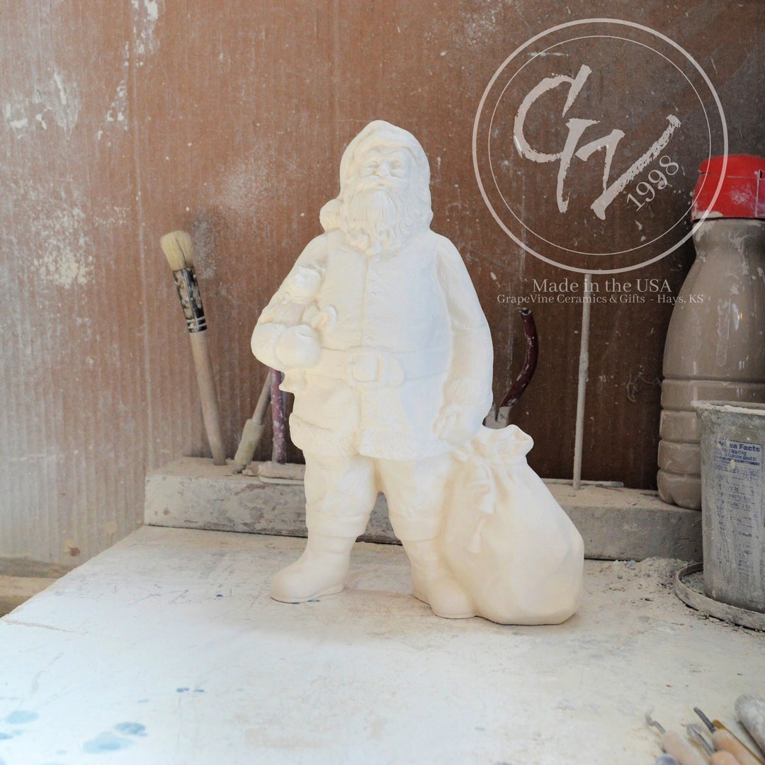 Ready to Paint - 11" Traditional Santa - Kimple 2276 - Etsy