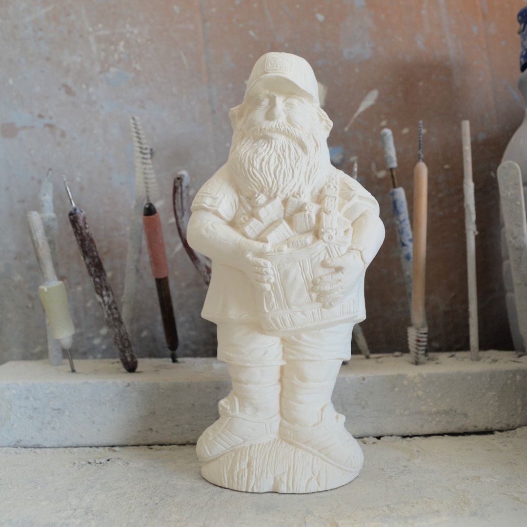 Ready to Paint - Postman Santa - Nowells 2035 - Etsy
