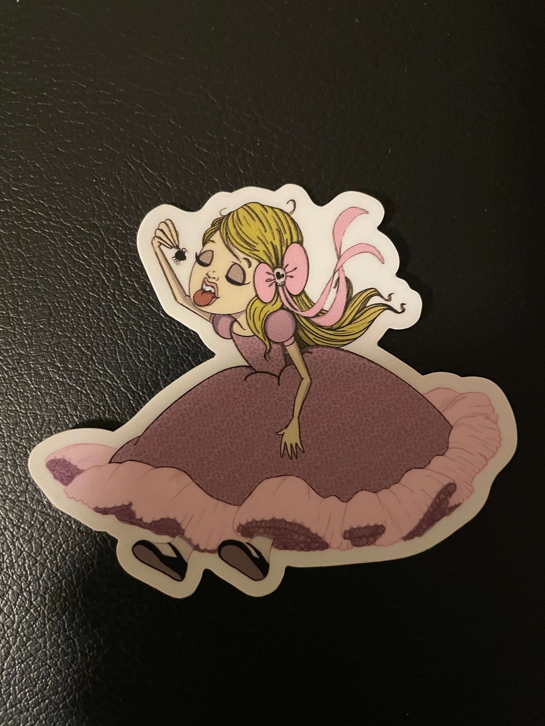 Little Miss Muffet Sticker - Etsy