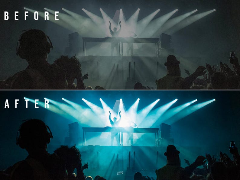 800+ Concert Presets & Luts Bundle – Live Music, Stage Light Video ...