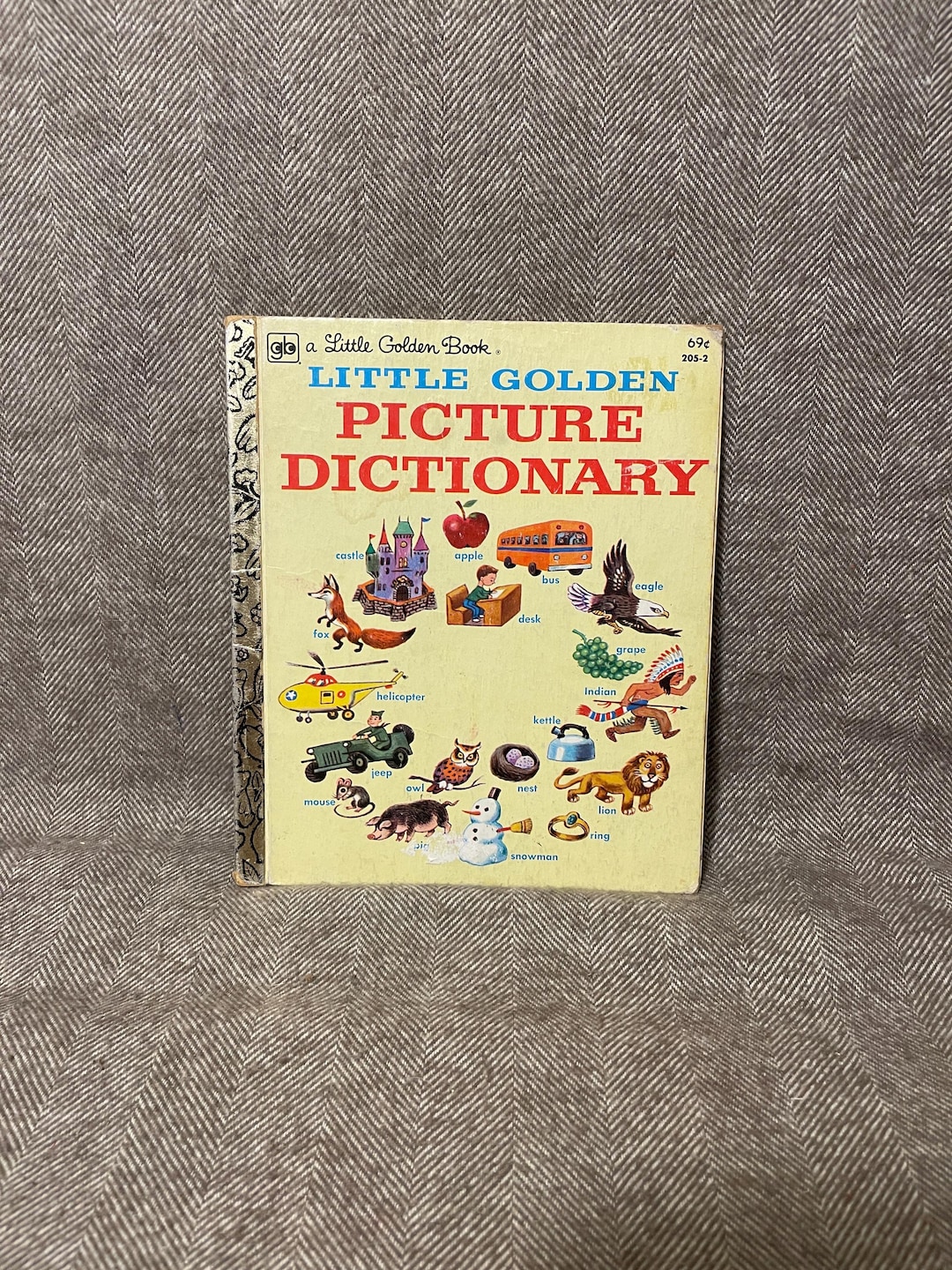 Little Golden Picture Dictionary: Hardcover Children's Book, 1980 - Etsy