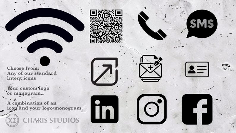 Programmable NFC Smart Tag & QR Code — Handcrafted Walnut, Maple ...
