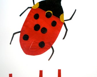 L is for ladybug | Etsy
