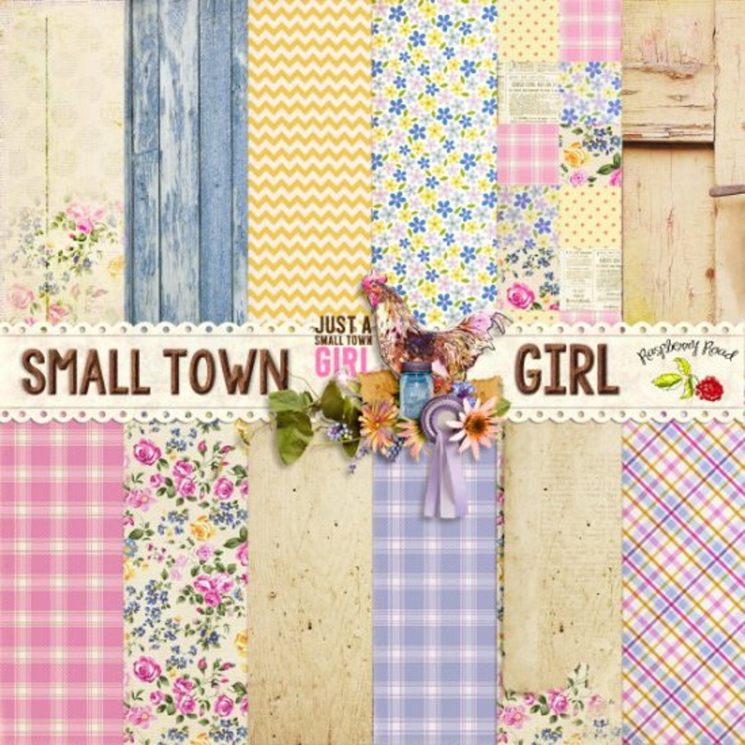 Small Town Girl Paper Set - Etsy