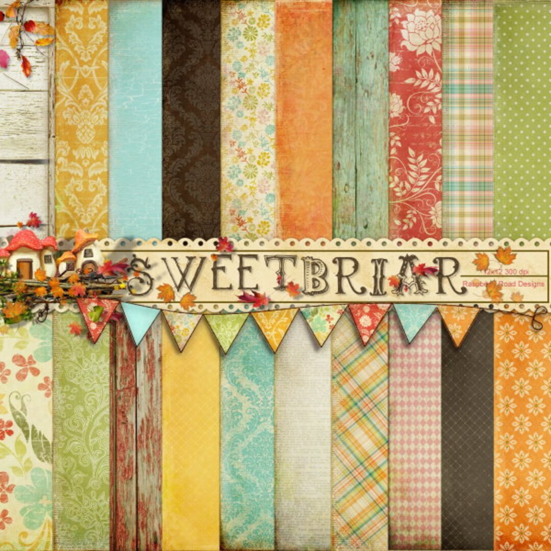 Sweet Briar Paper Set - Etsy