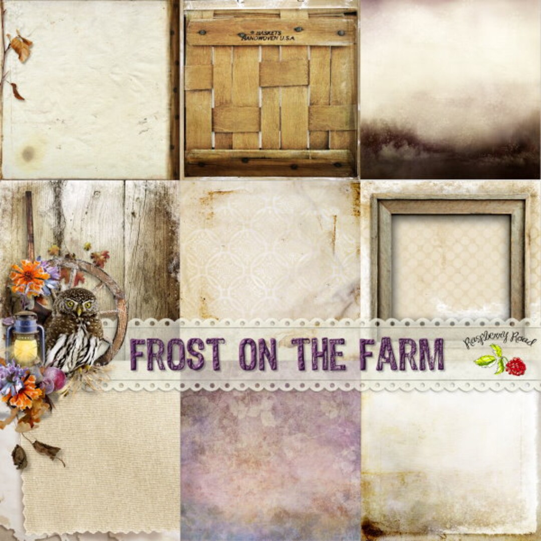Frost on the Farm Paper Set - Etsy