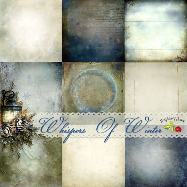 Whispers of Winter Paper Set - Etsy