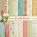 Secret Family Recipe Paper Set - Etsy