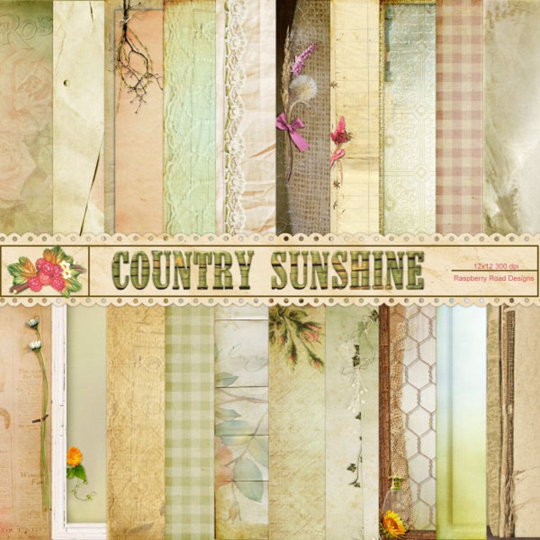 Country Sunshine Papers - Etsy