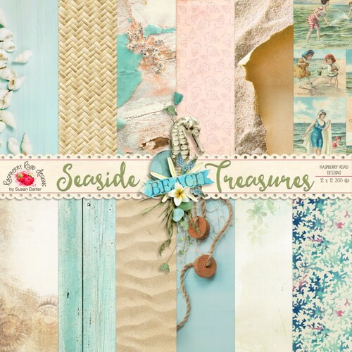 Seaside Treasures Paper Set - Etsy