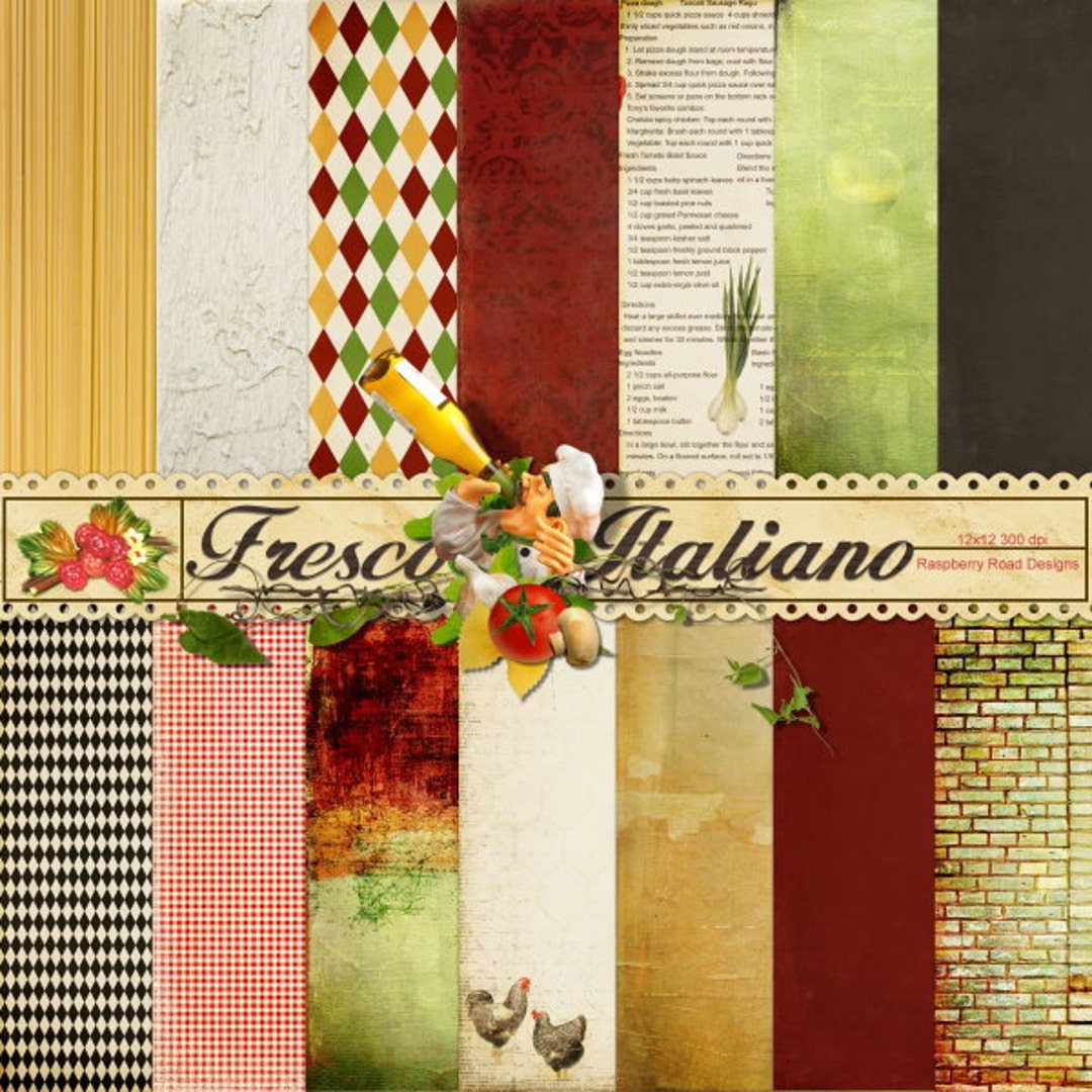 Fresco Italiano Paper Set - Etsy