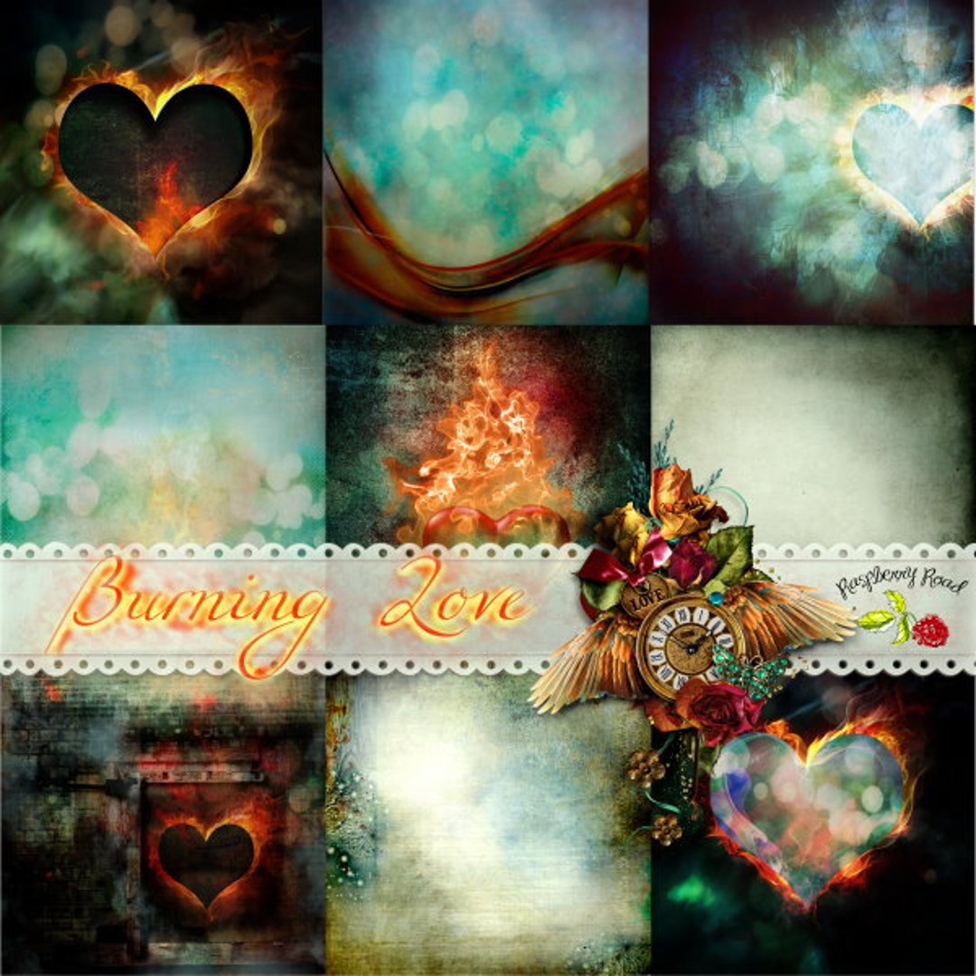 Burning Love Papers - Etsy