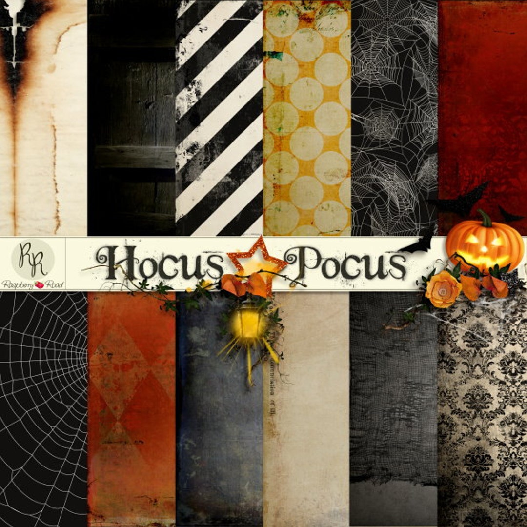 Hocus Pocus Paper Set - Etsy