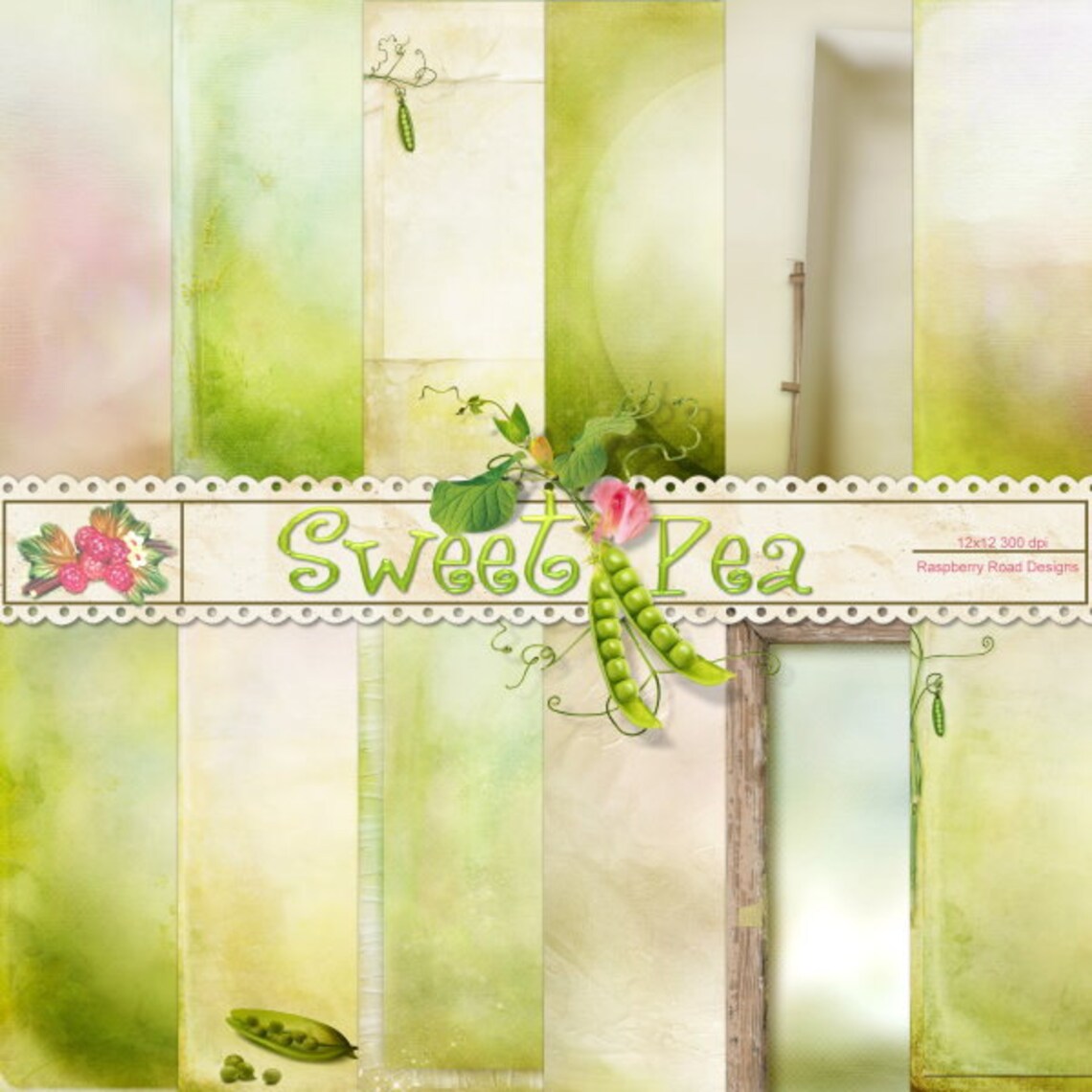 Sweet Pea Paper Set - Etsy
