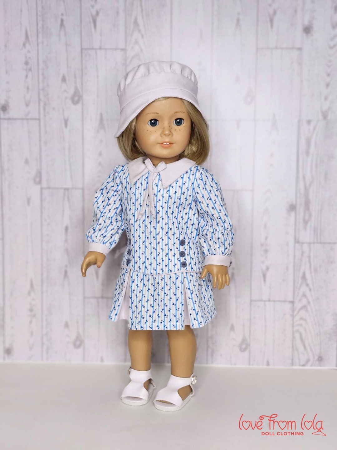 Doll Outfit, 1920s Dress, 18 Inch Doll Clothes, Historical Fashion ...