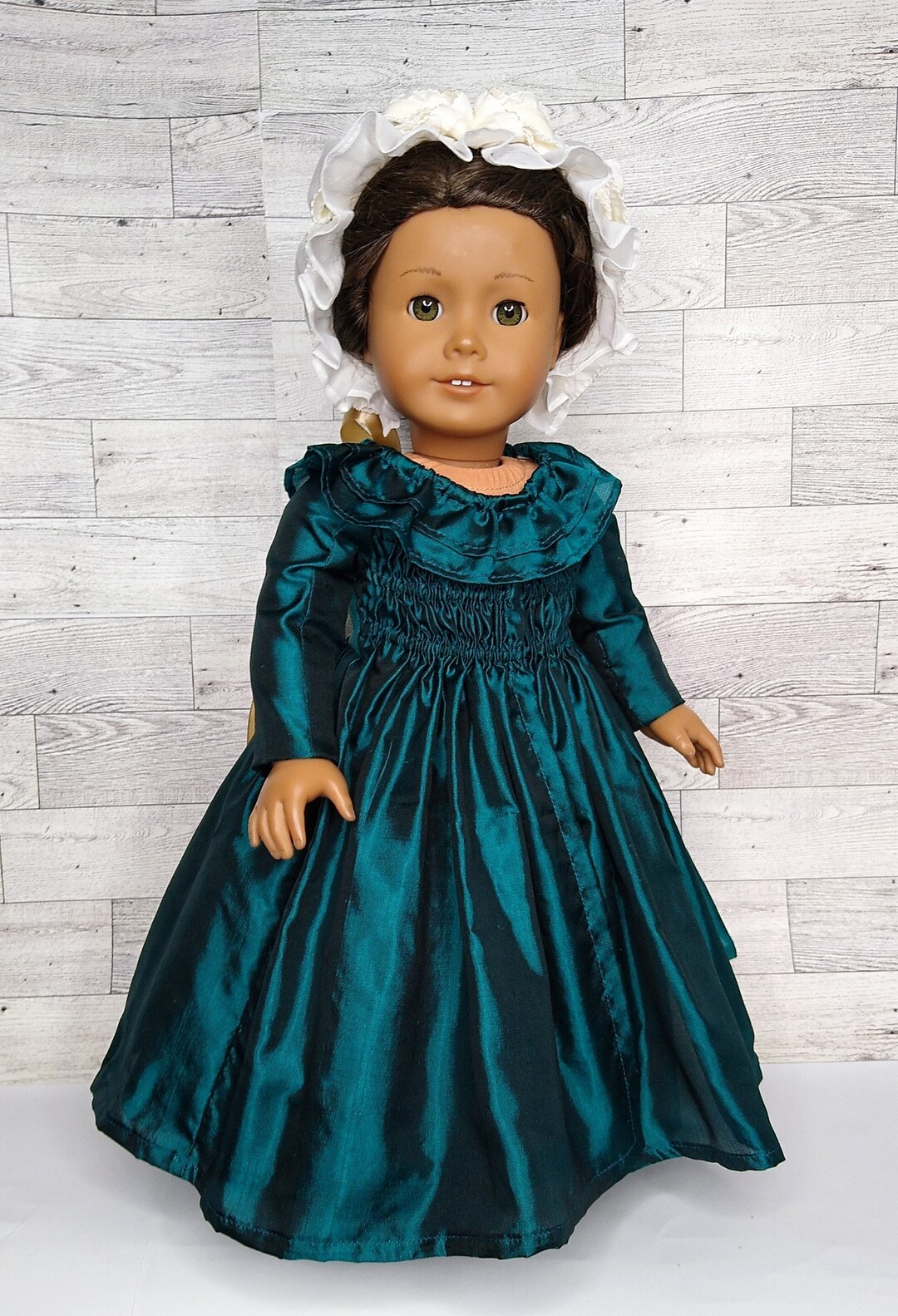 Historical Doll Dress, 18 Inch Doll Clothes, 1780s Fashion, Doll Dress ...