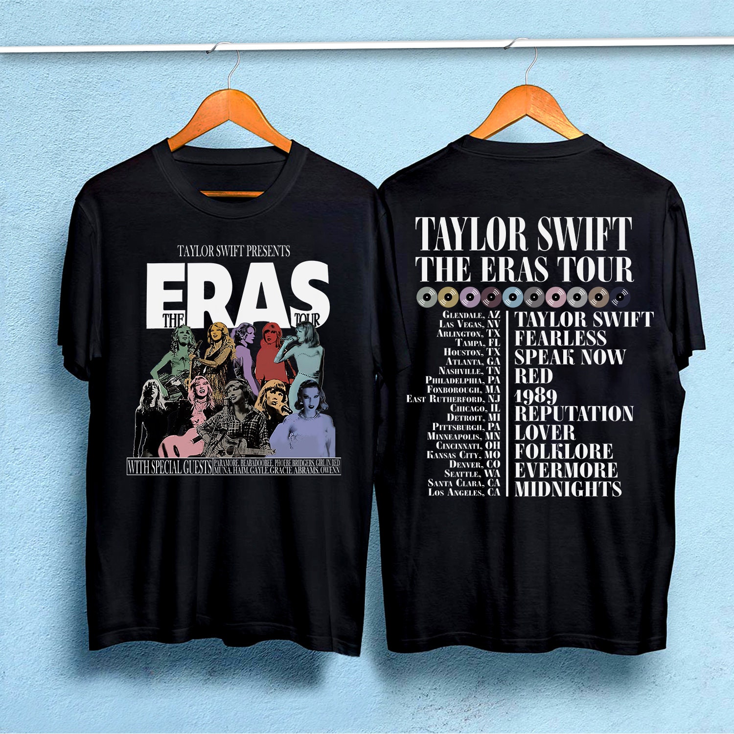 The Eras Tour Shirt, TS The Eras Tour T-Shirt, Eras Tour 2023 Shirt ...