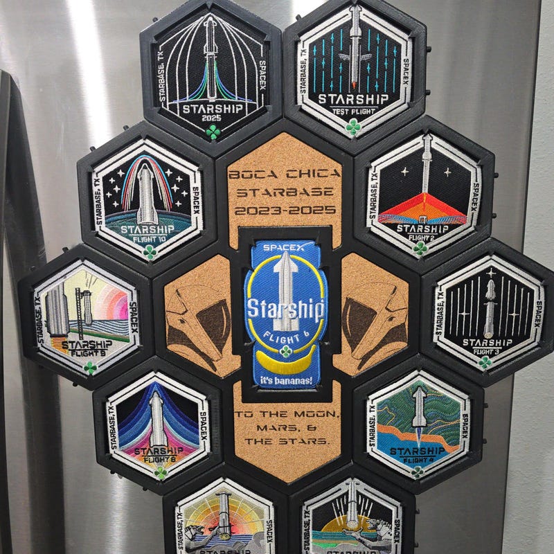 Starship Flight Patch - Etsy