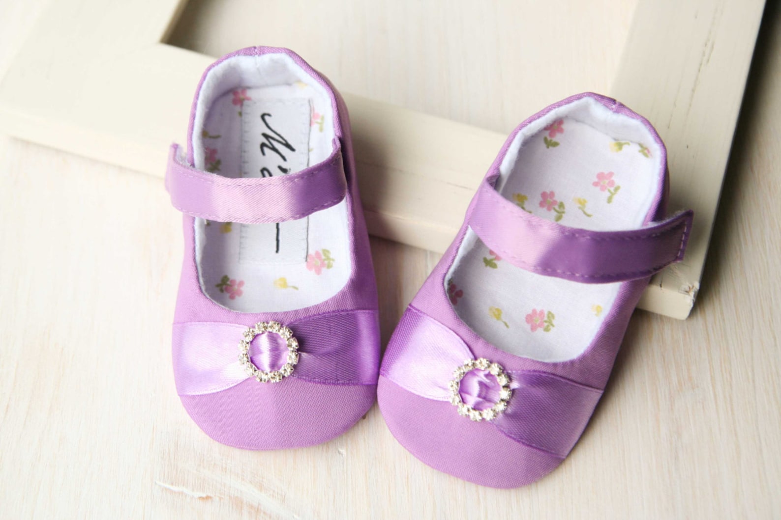 Lavender Baby Shoes Lavender Baby Shower Gift Lilac Baby - Etsy