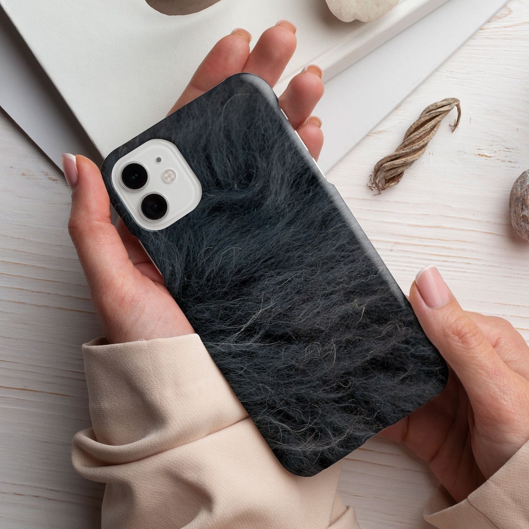 Fur Phone Case - Realistic Animal Skin Design - iPhone & Samsung - All ...