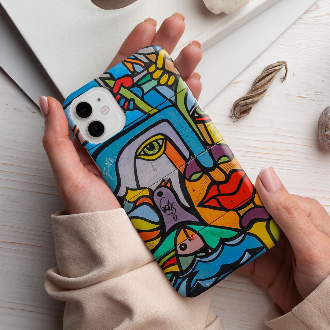 Graffiti #1 Phone Case - Modern Abstract Phone Case - iPhone 11 12 13 ...