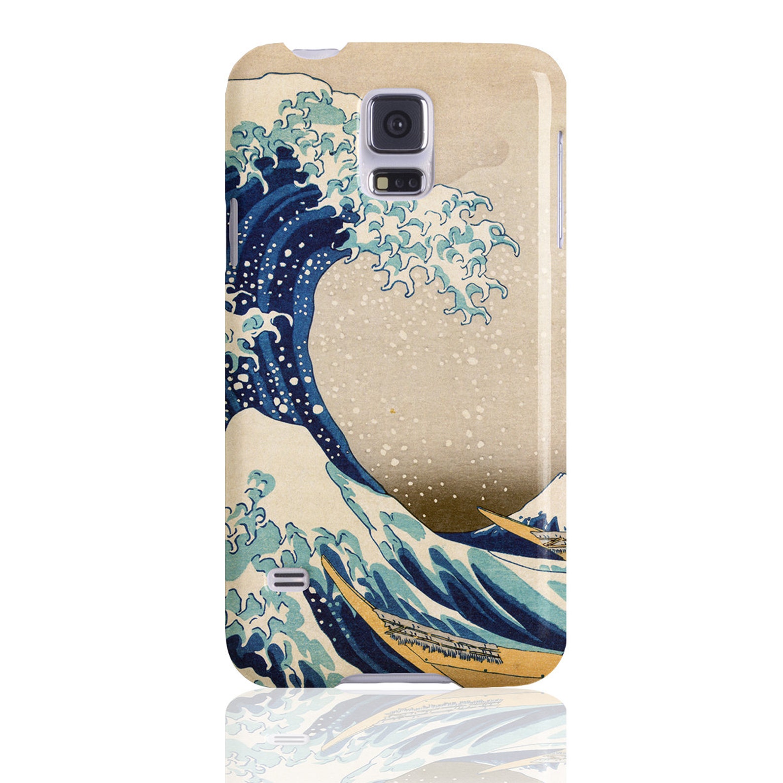The Great Wave off Kanagawa Phone Case Hokusai Artwork - Etsy UK