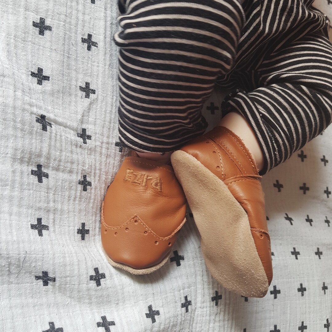 Personalized Brogue Baby Shoes - Etsy